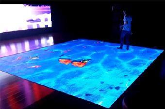 Cina L'affitto dell'interno LED di colore pieno accende Dance Floor per il giro concerto/della festa nuziale in vendita