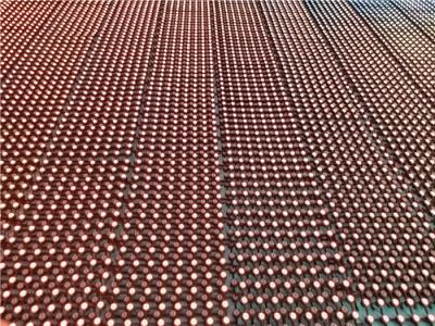 中国 高い透明物を広告する大きい競技場のための屋外の柔らかい網LED媒体の正面 販売のため