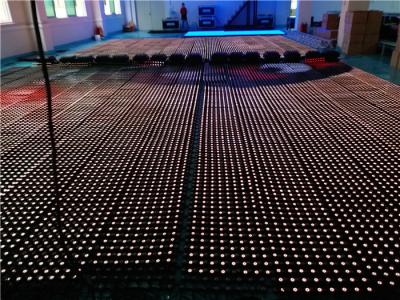 Cina Schermo flessibile della tenda della maglia del LED, video passo su misura del pixel dei pannelli di parete del LED in vendita