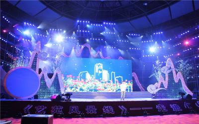 中国 舞台の背景のための高い透明物レンタルLEDのカーテンの折り畳み式の導かれたパネル 販売のため