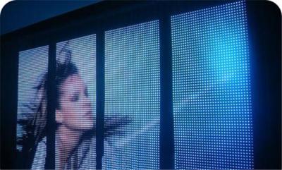 Cina Schermo pieghevole molle di alta risoluzione del LED, video affitto della tenda del LED in vendita