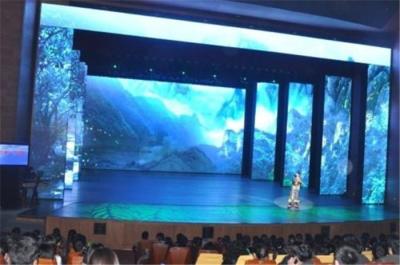 Cina Tenda flessibile del pixel di colore pieno LED per il peso leggero del fondo di fase di concerto in vendita