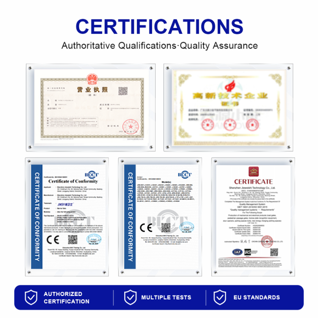 JIEWEISHI parking system integration and support