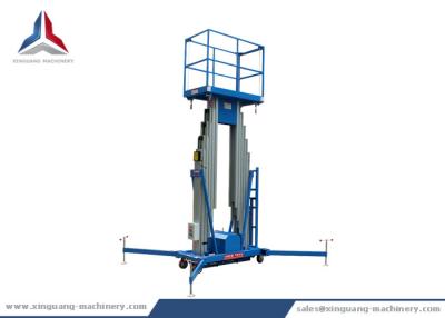 China Double Mast Hydraulic Aluminum Lift Table with 10m Working Height for sale