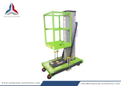China Single Post Hydraulic Aluminum Lift Table with 8m Platform Height for sale