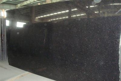 Cina Lastre nere naturali della pietra del granito della galassia per la decorazione e la costruzione all'aperto dell'interno in vendita