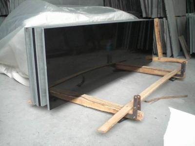 Cina Bullnose, ogee, mattonelle nere smussate dei controsoffitti del granito per il pannello di parete, scale in vendita