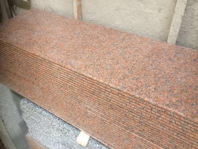 Cina Mattonelle rosse del controsoffitto della cucina del granito dell'acero G562, controsoffitti lucidati della pietra del granito in vendita