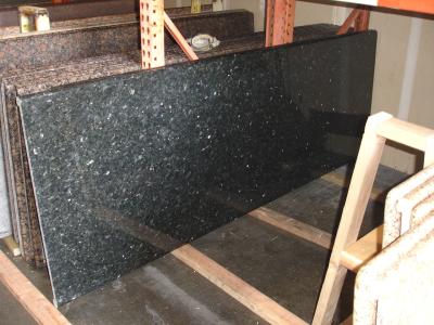 Cina Controsoffitto/benchtops/gabinetti verde smeraldo della cucina del granito del nero della perla 108