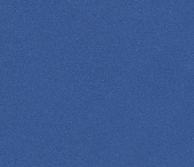 China Kunstmatige Steentype Zuivere Blauwe kwartscountertops badkamersijdelheid Te koop