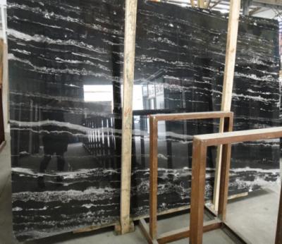 Cina Lastra della pietra del marmo del drago/cima d'argento di vanità per la pavimentazione del pannello di parete in vendita