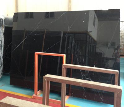 Cina Lastra della pietra del marmo di Nerone Marquina per edilizia commerciale e residenziale in vendita