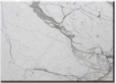 Cina Lastra delle mattonelle del sottopassaggio del marmo dell'oro di Calacatie dell'indiano con 14 - 25 millimetri di spessore in vendita
