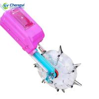 China 10 Tip Heavy Duty PC Hand Push Seed Planter Fertilizer Machine For Vegetables for sale
