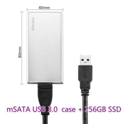 Cina Caso di alluminio del drive del hard disk esterno di USB3.0 256G per lo SSD P3 di Hlaf in vendita