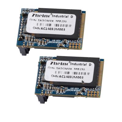Cina Attivo interno 1.5W del disco rigido dell'istantaneo dei DOM 7PIN 2GB MLC NAND di SATA DOM di industriale di 270 gradi in vendita