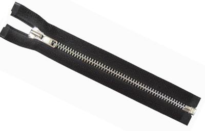 Cina I denti dell'oro Metal le chiusure lampo/l'estremità aperta di modo chiusura lampo 2 del metallo per i cappotti in vendita