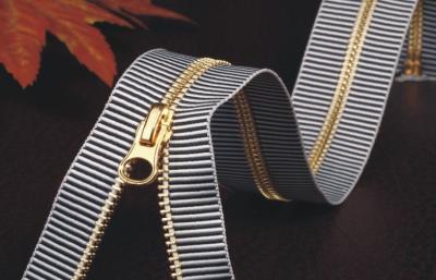 Cina La separazione dell'oro invisibile ha placcato le chiusure lampo metallo/della chiusura lampo per i rivestimenti in vendita