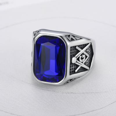 Cina Europa o America AG Anello rosso di diamante placcato in argento e in acciaio inossidabile 316L in vendita