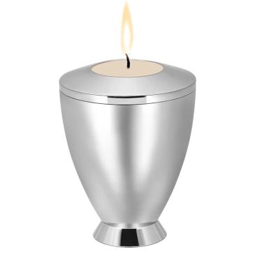 Cina Urne di cremazione gratuite per ceneri umane gioielli in acciaio inossidabile 75*60mm in vendita