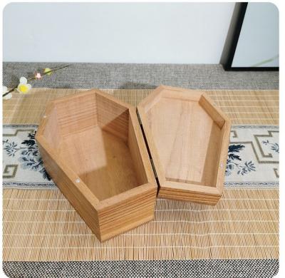 China Pet Columbarium Cremation Ashes Urn for Cats Dogs Birds in Stocked Wood Casket for sale