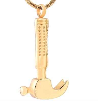 Китай Отличный горячий Warhammer Pendant Нержавеющая сталь Человек Герой Ожерелье Пепел Медальон Памятный панк аксессуар продается