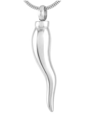 China Stainless Steel Necklace for Women Cute Chili Pendant Ashes Holder and Elegant Gifts for sale