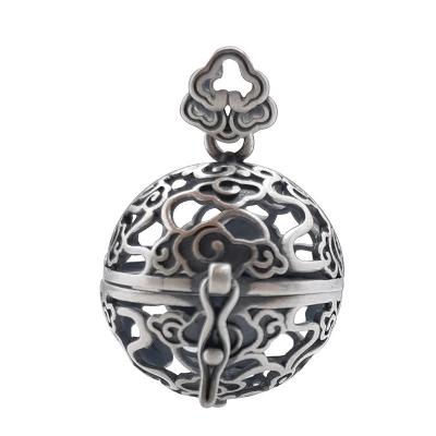 Cina S925 Pendente a sfera in sacchetto d'argento artigianale per la produzione di stampi e di stampi in vendita