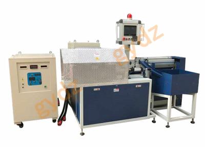 China Medium Frequency Induction Rod Forging Machine For Bolts Head Forge for sale