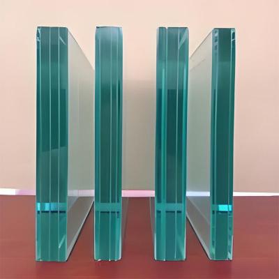 China 12.76 mm 13.52 mm 17.52 mm Tempered Laminated Glass for Fence railing partition balustrade for sale