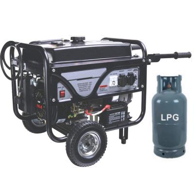 Cina Gas elettrico 68db calmo di NG del gas del gruppo elettrogeno del portatile doppio del combustibile 2.2KVA GPL in vendita