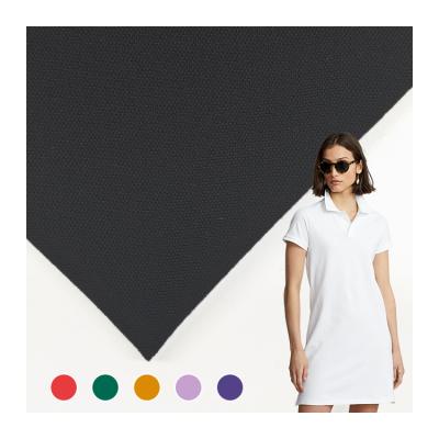 China Quick Dry Super Soft Stretch Knit Pique Fabric, China Wholesale Cotton Pique Fabric for Polo T-shirt/ for sale