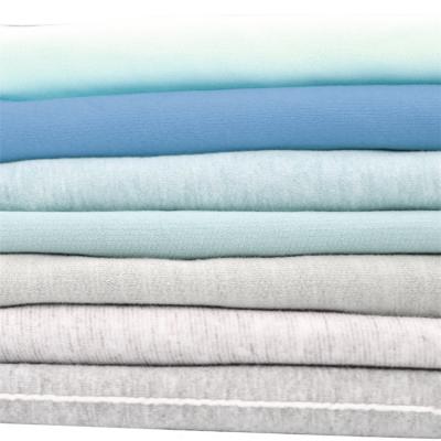 China Soft Hand Feeling Baby Cloth Print 100% Organic Bamboo OC Spandex Fleece Fabric Baby 240GSM for sale