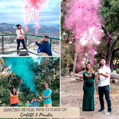 Κίνα Ροζ Πάρτι Χρόνος Confetti Shooter βιοαποικοδομητικό για το γάμο γενεθλίων προς πώληση