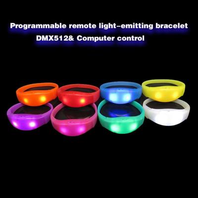 중국 Event LED Wristband with Wireless Control and RFID for Crowd Management ODM 판매용