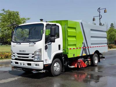 중국 4x2 Isuzu KV600 130hp Eu 5 고압 도로 청소 트럭 판매용