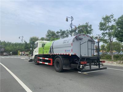 중국 10 Cbm 고압 도로 세탁 트럭 5-15km/h 청소 속도 판매용