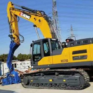 Cina 15 metri che accatastano il driver di Mounted Sheet Pile dell'escavatore del Vibro in vendita