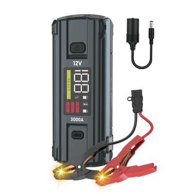 China LCD-schermfunctie UltraSafe 12V 24V 3000A Batterij Booster Pack Voor Car Jump Starter Te koop