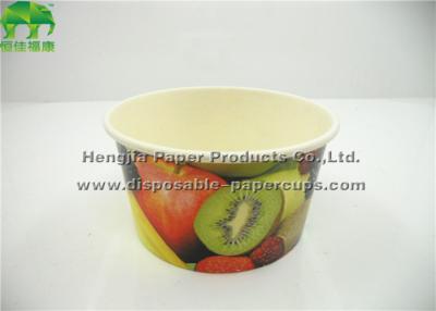 Cina Ciotole di minestra di carta a parete semplice colorate di 8oz 12oz 16oz eliminabili con i coperchi in vendita