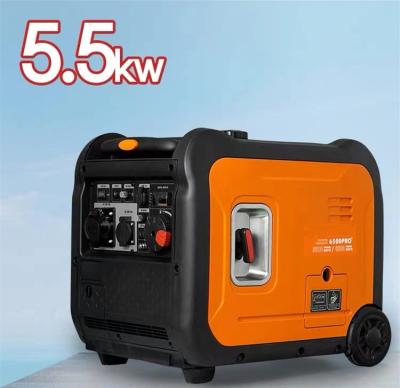 Cina SE6500pro Generatore di benzina domestico di 220 V standard silenzioso con funzionamento silenzioso in vendita