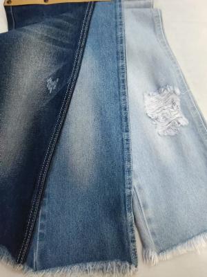 Chine Tissu denim lourd en coton, polyester et rayonne, construction 7*7 JSD3076 12.2oz à vendre