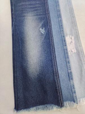 Chine Tissu denim lourd en coton, polyester et rayonne, construction 7*7 JSD3076 12.2oz à vendre