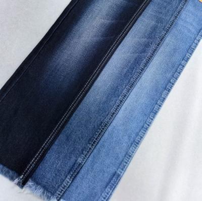 중국 8 7.5SB*10/40D 75D 면 스판덱스 스트레치 다크 블루 데님 원단 11.3oz JSD3029 판매용