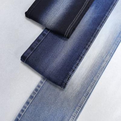 Chine 11.5oz Tissu denim extensible ultra doux en coton et spandex, densité 7*10/40 30, extensible et résistant à l'abrasion à vendre