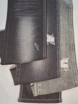 Κίνα Ύφασμα Denim από βαμβάκι και πολυεστέρα 9.8OZ, μη ελαστικό, στυλ TWILL, ΜΑΥΡΟ/ΜΑΥΡΟ JSD3267 για τζιν μόδας προς πώληση