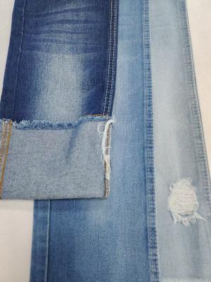 Chine 10.8oz TWILL style coton polyester denim tissu avec 10 * 7 Construction JSD3134 articles en stock à vendre