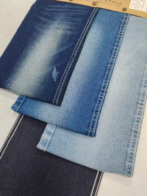 Chine Polyester de coton spandex denim TWILL style haute étirement JSD3320 pour les jeans de mode à vendre