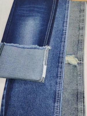 Chine 13 oz Super-doux INDIGO denim sombre Tissu 75% coton avec 7 * 7 Construction JSD3346 non élastique à vendre