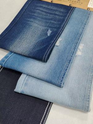 Chine Tissu denim en coton polyester rayonne de style TWILL infroissable, sans stretch JSD3337 pour jeans à vendre